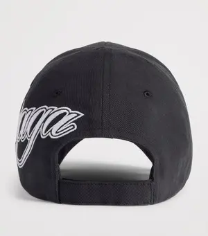 Balenciaga Cursive Logo Baseball Cap