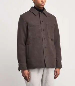 Canada Goose Wool-blend Atkinson Overshirt - Brown