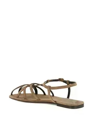 HERBERT LEVINE Strappy Catch Flat