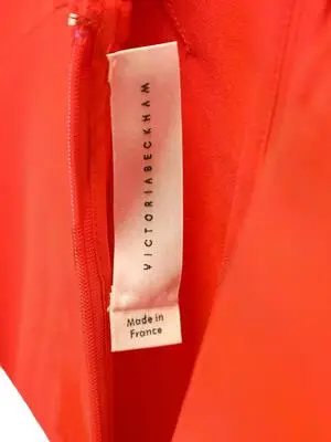 Victoria Beckham Asymmetric Open-back Midi Dress