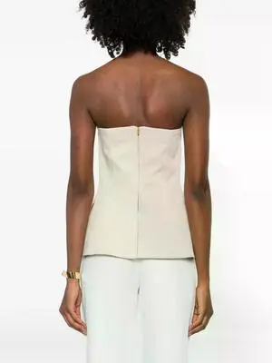 Maje Sleeveless Buttoned Top
