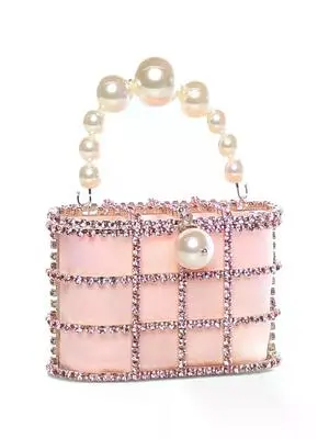 Rosantica Crystal Mini Bag - Pink