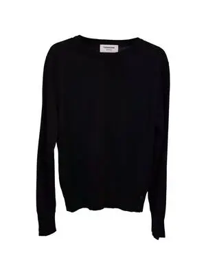 Thom Browne Crew-neck Merino Wool Sweater