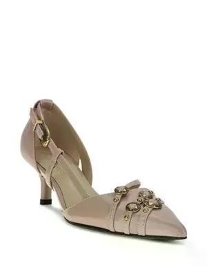 Pinko Embellished Strap Pumps