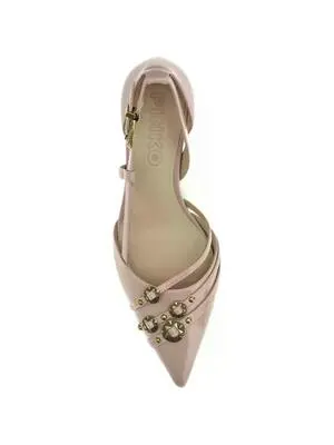 Pinko Embellished Strap Pumps