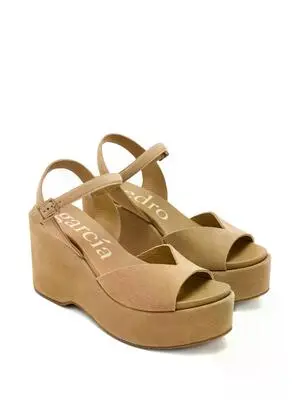 PEDRO GARCIA Platform Buckle Sandals