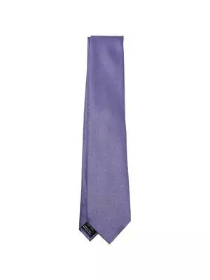 TOM FORD Polka Dot Neck Tie - Purple