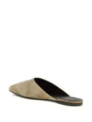 HERBERT LEVINE Homebody Pointed-toe Flat Mules
