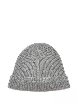 TOM FORD Ribbed-knit Hat With Logo Patch