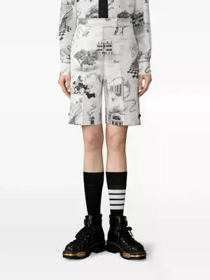 Thom Browne Hector Toile Bermuda Shorts