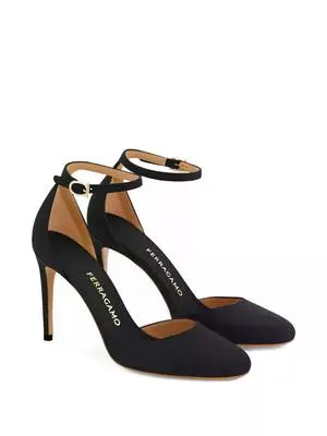 FERRAGAMO 90mm Ankle-strap Pump