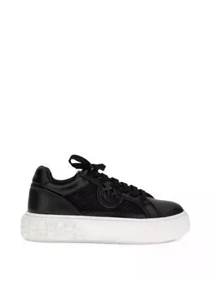 Pinko Logo Appliqué Platform Sneakers