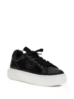 Pinko Logo Appliqué Platform Sneakers