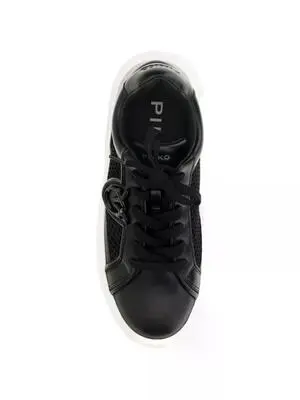 Pinko Logo Appliqué Platform Sneakers