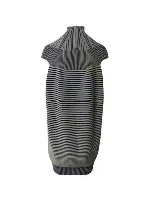 PETER PILOTTO Striped High Neck Dress