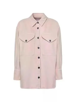 DONDUP Buttoned Patch-pocket Shirt