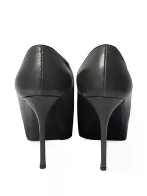 Saint Laurent Cap-toe Platform Pumps