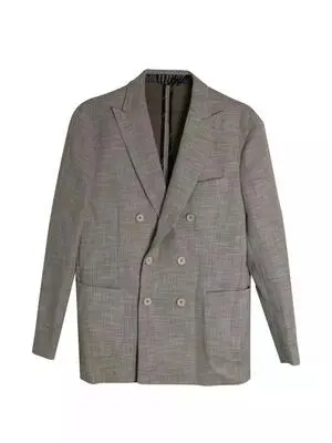 Etro Textured Double-breasted Blazer