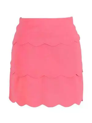 Sandro Scalloped Mini Skirt