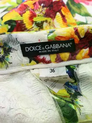 Dolce & Gabbana Floral-pattern Trousers