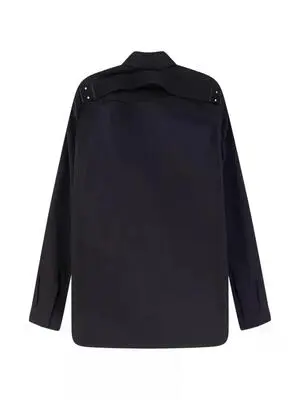 Rick Owens Double-pocket Long-sleeve Shirt - Black