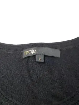 Maje Short-sleeve Midi A-line Dress