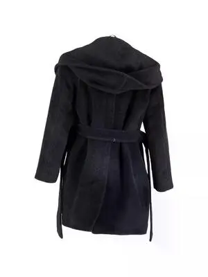 Max Mara Hooded Belted Coat