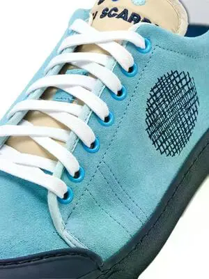 BLU SCARPA Lattan Toe Cap Sneakers