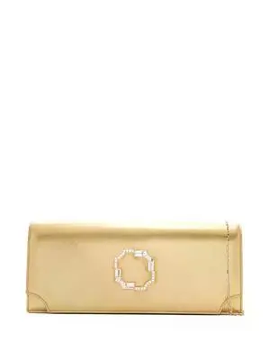 Malone Souliers Gold Tone Clutches