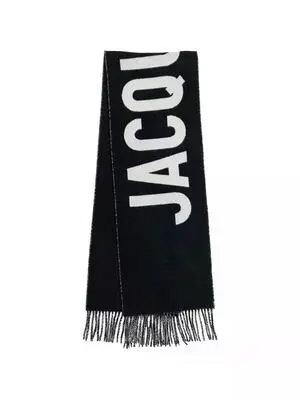 Jacquemus Logo Fringed Scarf