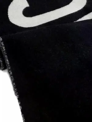 Jacquemus Logo Fringed Scarf