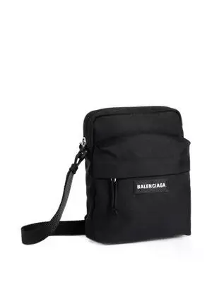 Balenciaga Zip Pouch Shoulder Bag - Black