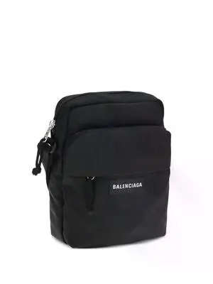 Balenciaga Zip Pouch Shoulder Bag - Black