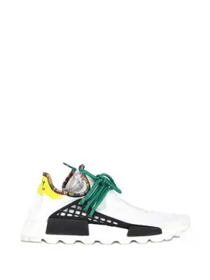 Adidas X Pharrell Williams Human Body Nmd Lace Cage Sneakers - White
