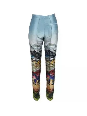 MARY KATRANTZOU Embroidered Print Trousers