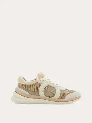 FERRAGAMO Gancini Sneaker - White