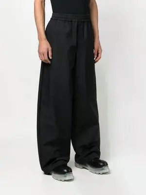 Off-White High-waisted Wide-leg Trousers