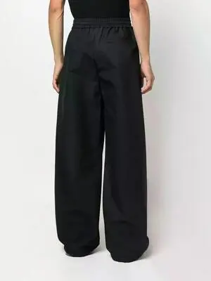 Off-White High-waisted Wide-leg Trousers