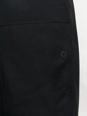 Off-White High-waisted Wide-leg Trousers