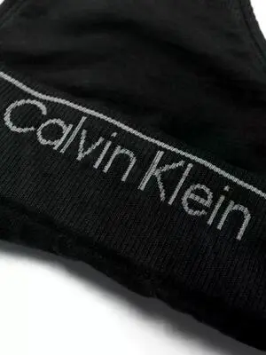 Calvin Klein Logo-waistband Slip-on Briefs