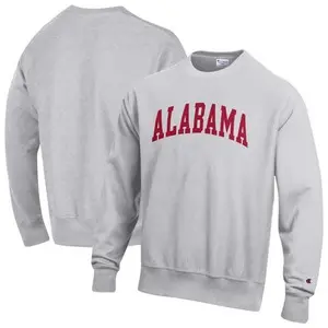 Champion Alabama Crimson Tide Reverse Weave Fleece Sweatshirt - Gray