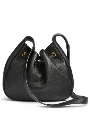 Saint Laurent Mini Paris Vii Grained Leather Shoulder Bag