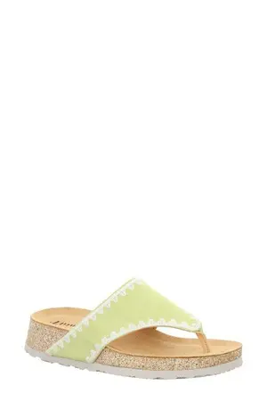 Think! Koak Whipstitch Sandal - Lime
