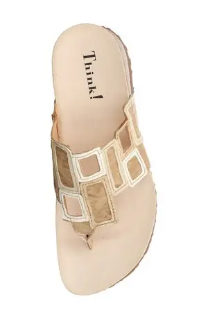 Think! Julia Sandal - Beige/kombi