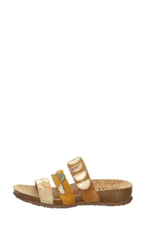 Think! Julia Slide Sandal - Cinnamon/kombi