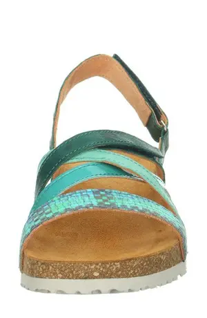 Think! Koak Slingback Sandal - Aqua/pacific