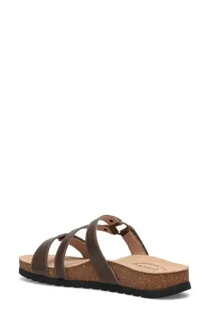 TAOS Ring Slide Sandal - Mocha