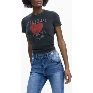Desigual Stretch T-shirts For Women
