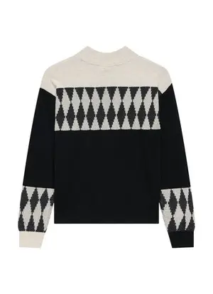 Mint Velvet Cotton Blend Graphic Sweater