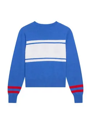 Mint Velvet Striped Star Knit Sweater